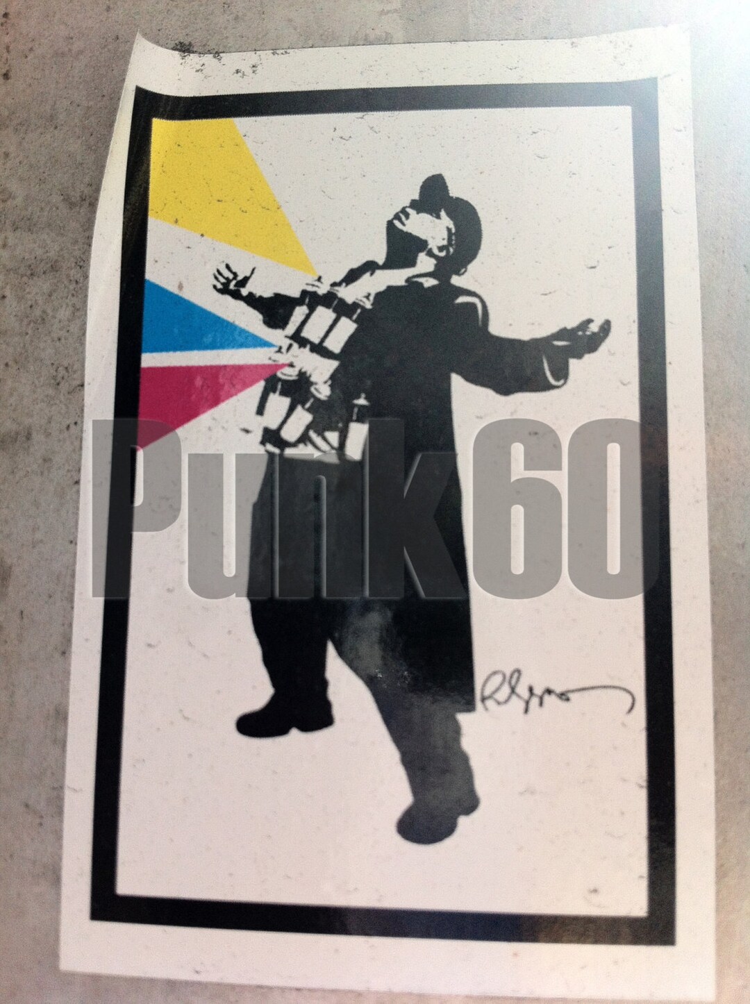 Urban Street Art Spray Paint Man Photograph Graffiti Fine Art Print ...