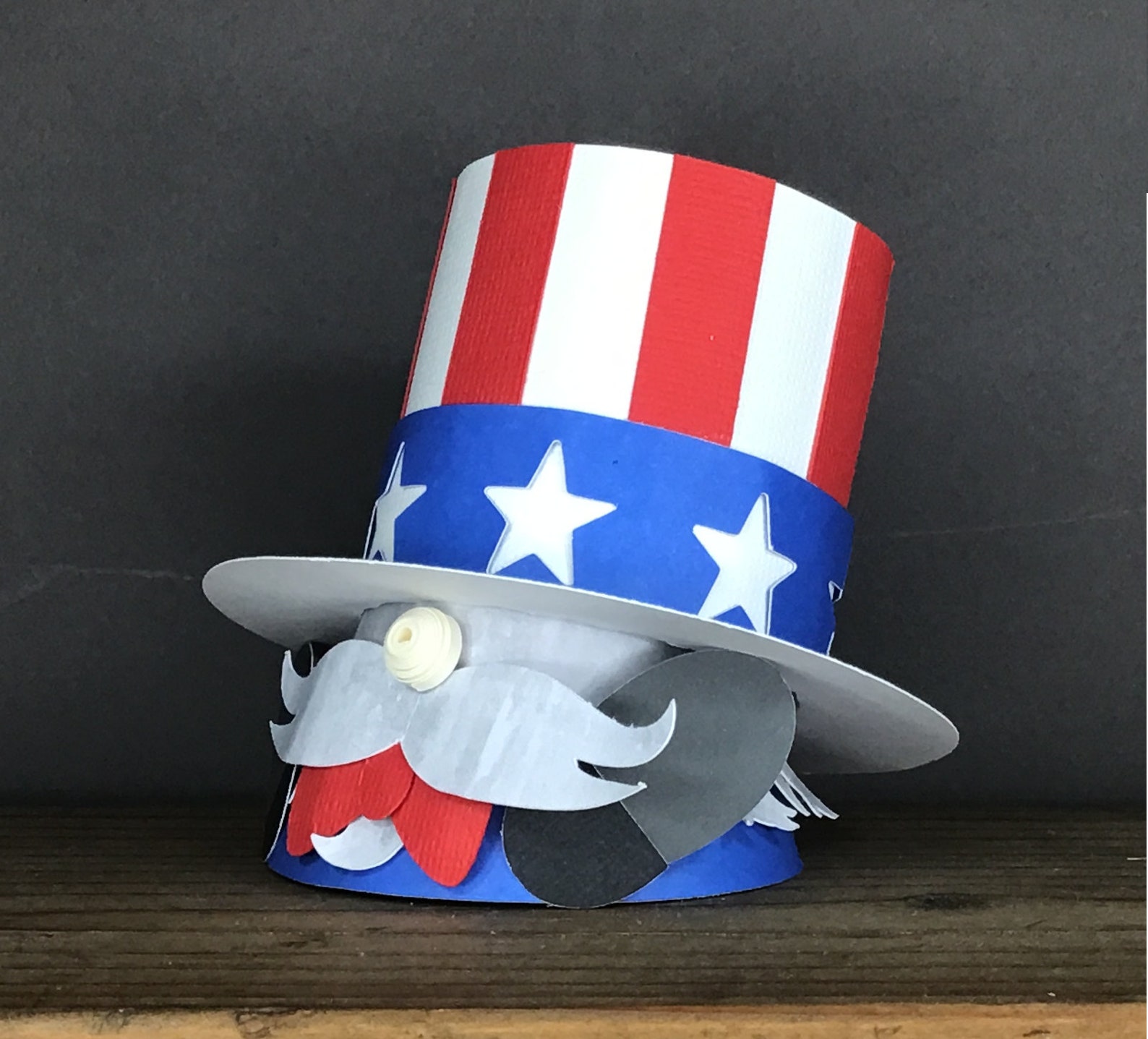 Gnome Uncle Sam SVG - Etsy