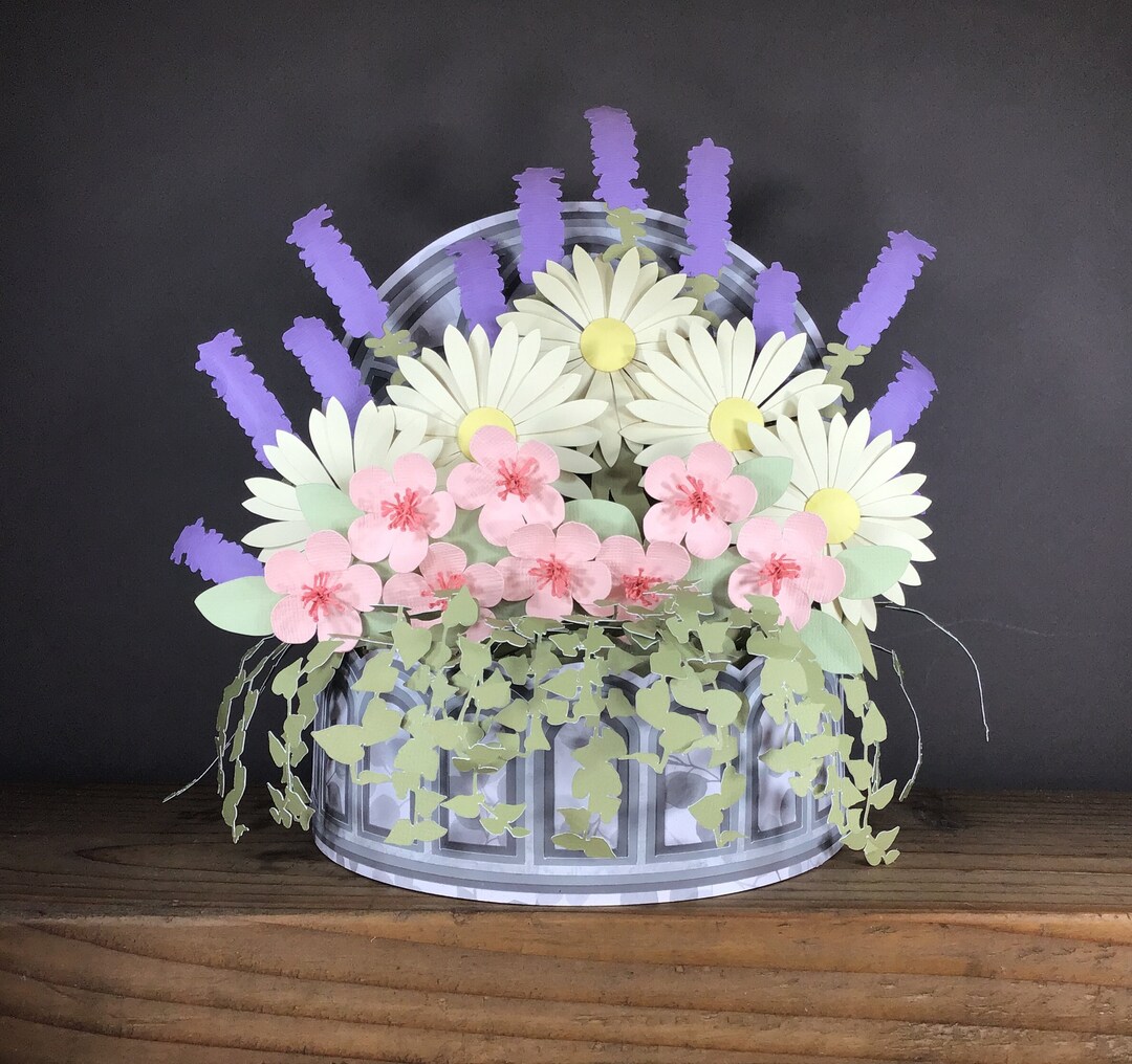 Flower Box SVG - Etsy