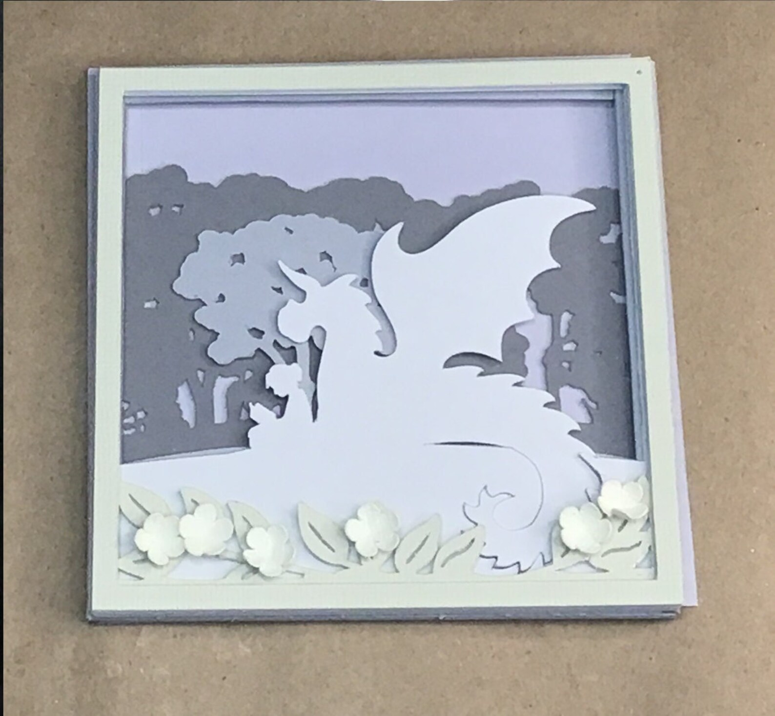 Reading Girl With Dragon Inserts for Shadow Box Frame SVG - Etsy