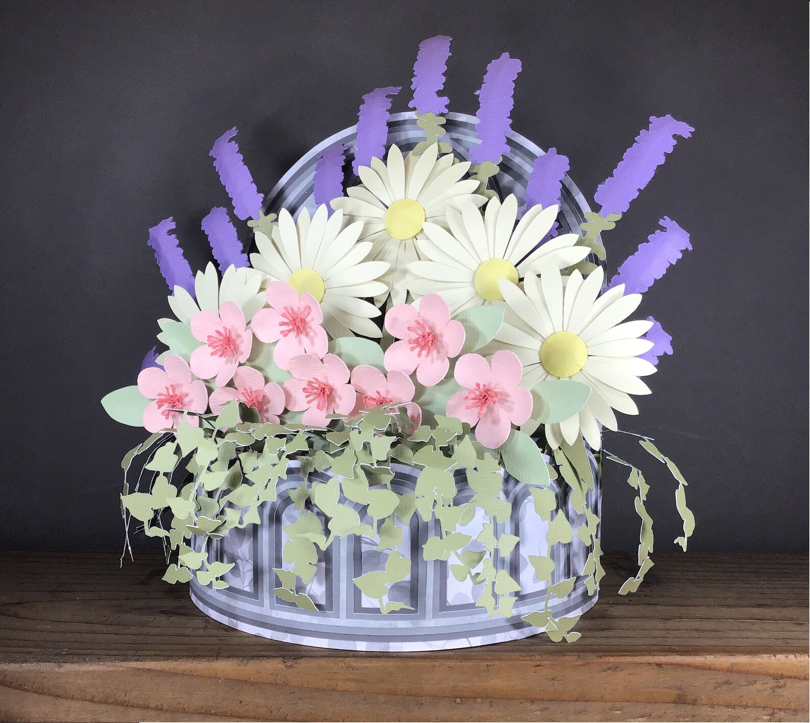 Flower Box SVG - Etsy