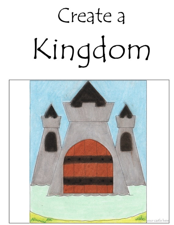 Create a Kingdom Creative Writing | Etsy