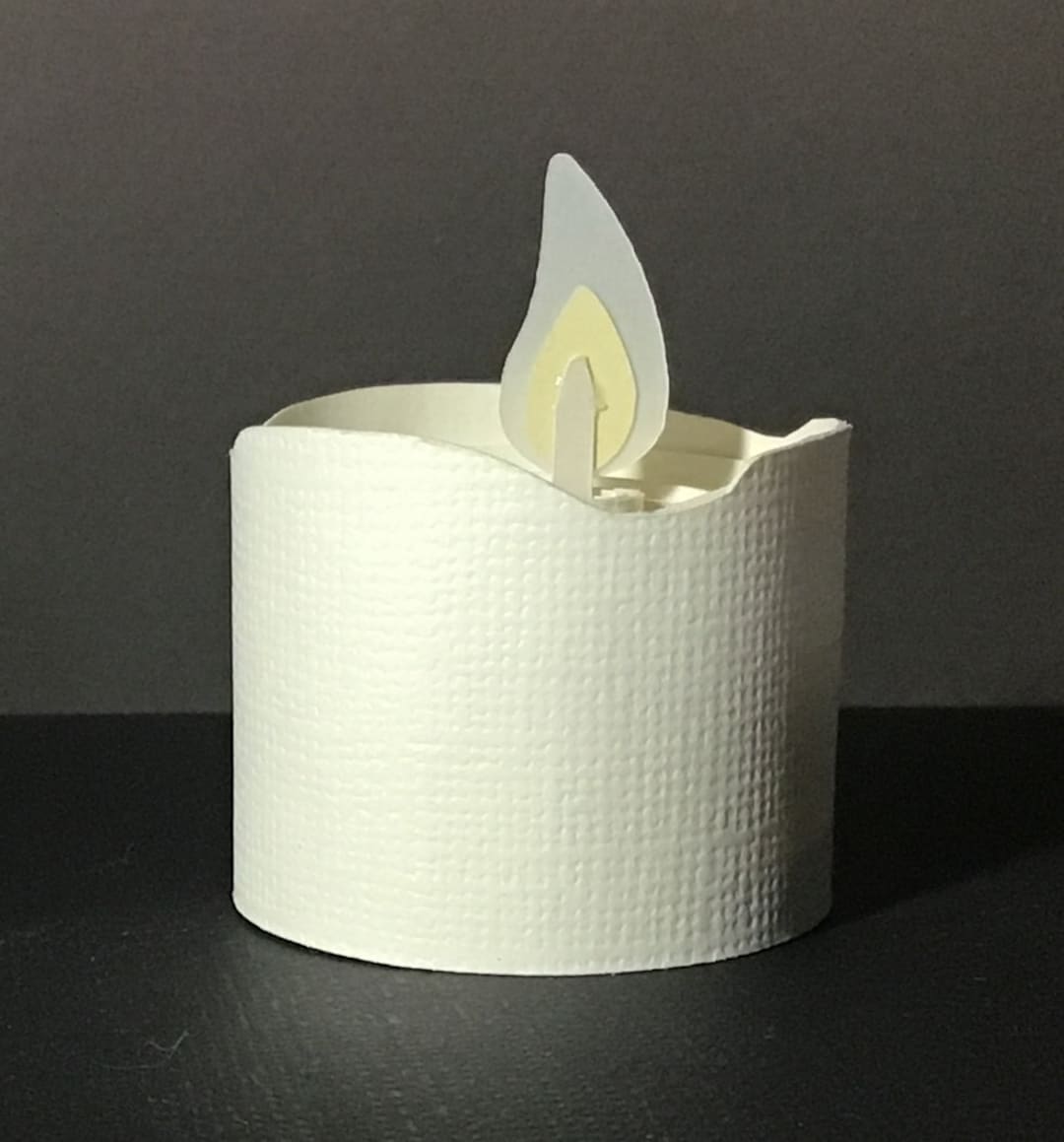 Paper Tea Light SVG - Etsy