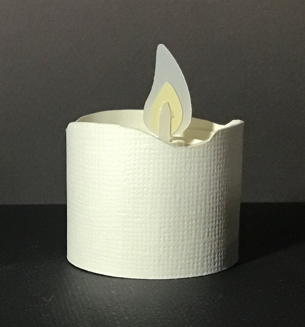 Paper Tea Light SVG - Etsy