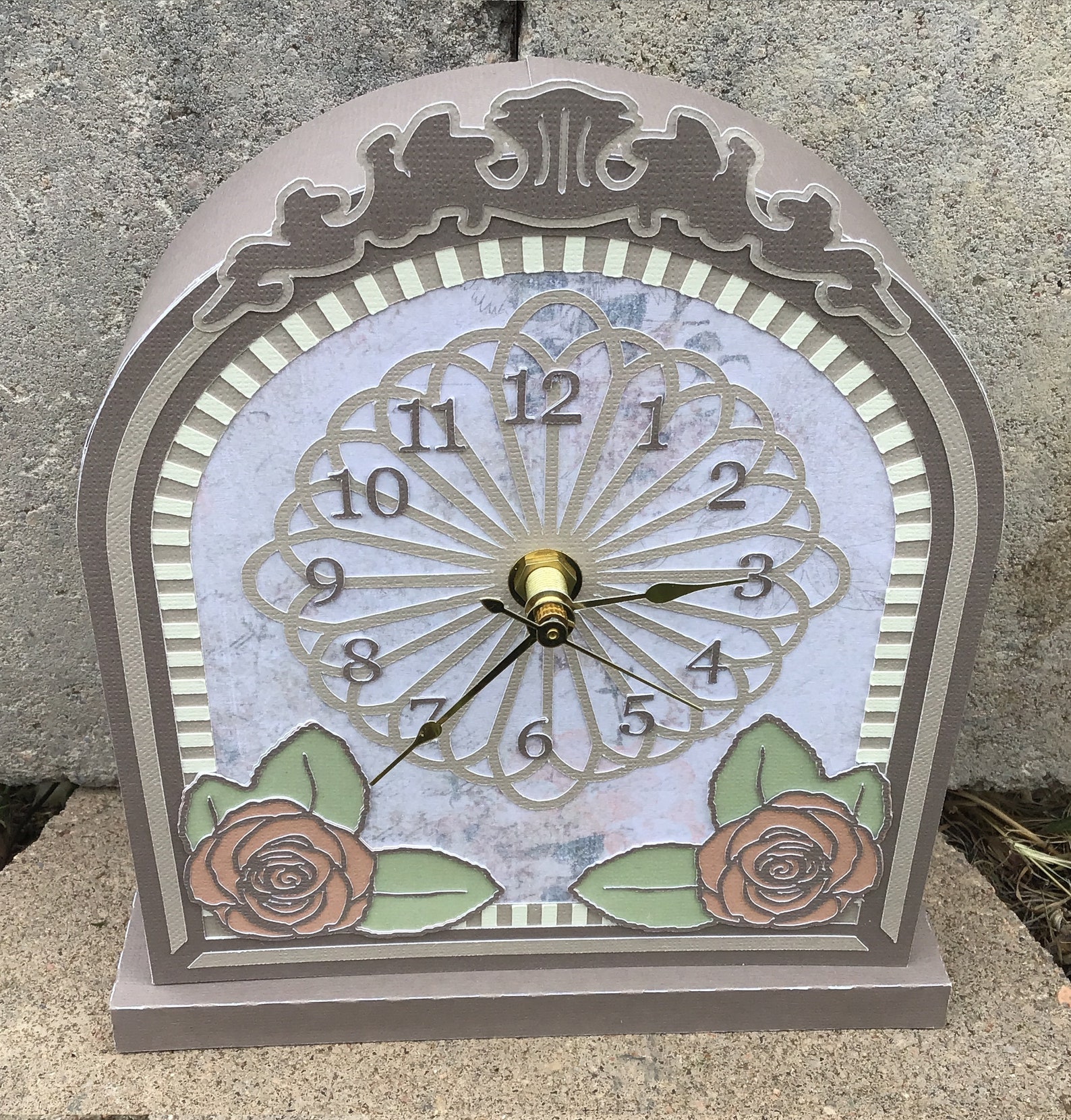 Mantle Clock SVG - Etsy