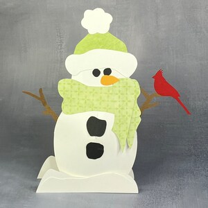 Snowmen SVG, 3D Standing Snowmen SVG, Digital Download - Etsy