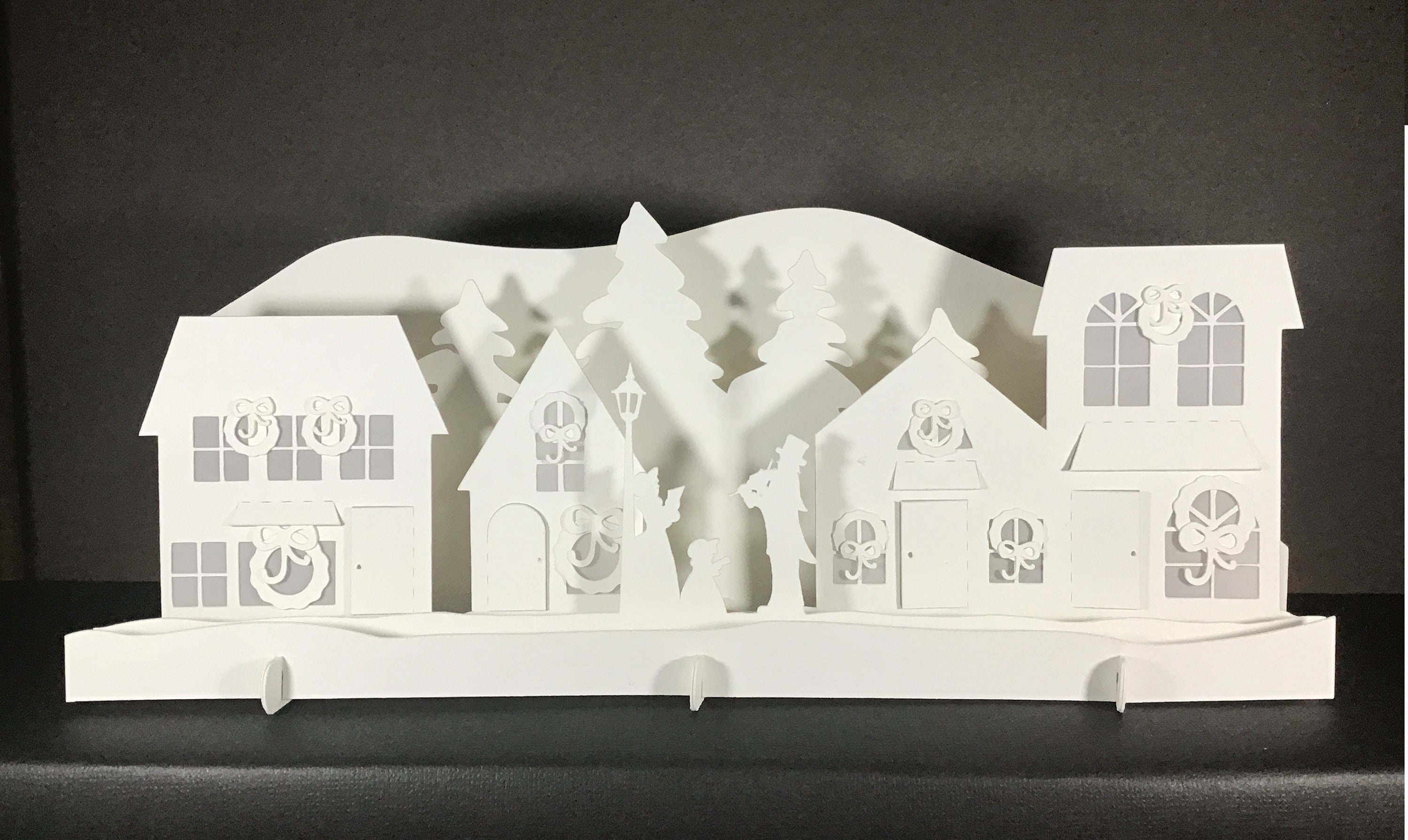 Winter Wonderland Shelf Display SVG Download Christmas Decor Digital ...