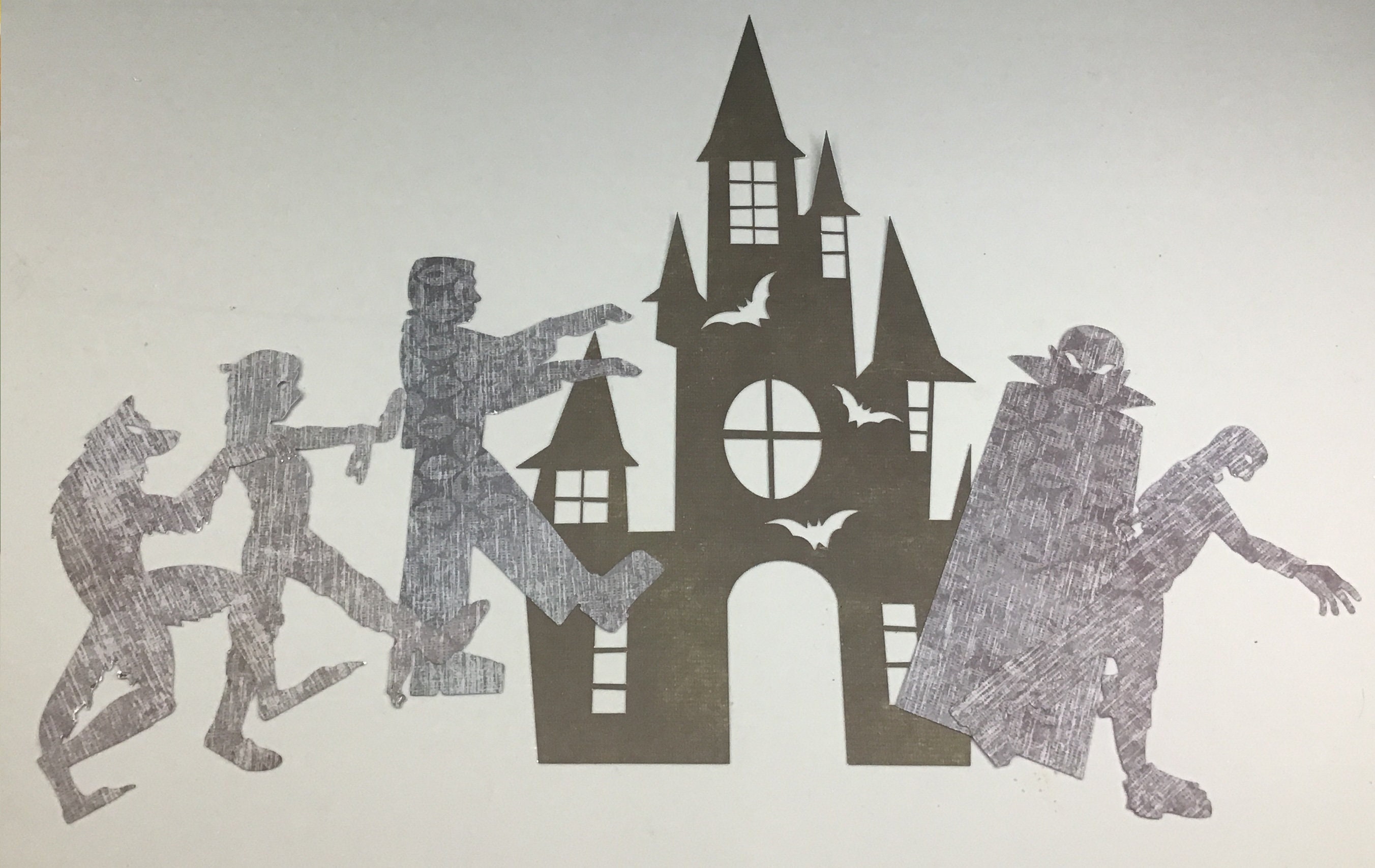 Halloween Monsters SVG Cut File - Etsy