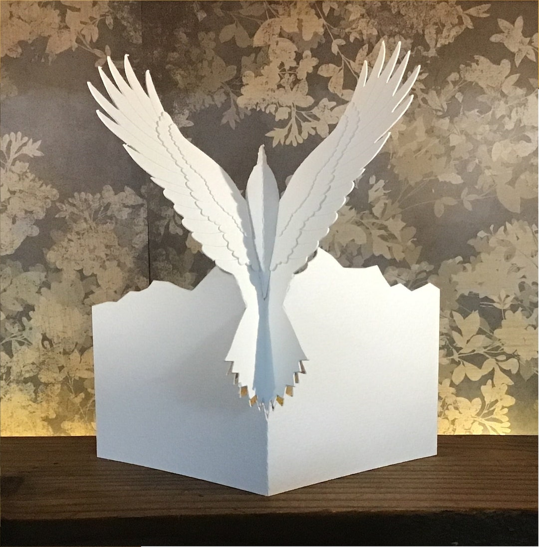 Eagle Pop-up Card, Display, Decoration SVG - Etsy