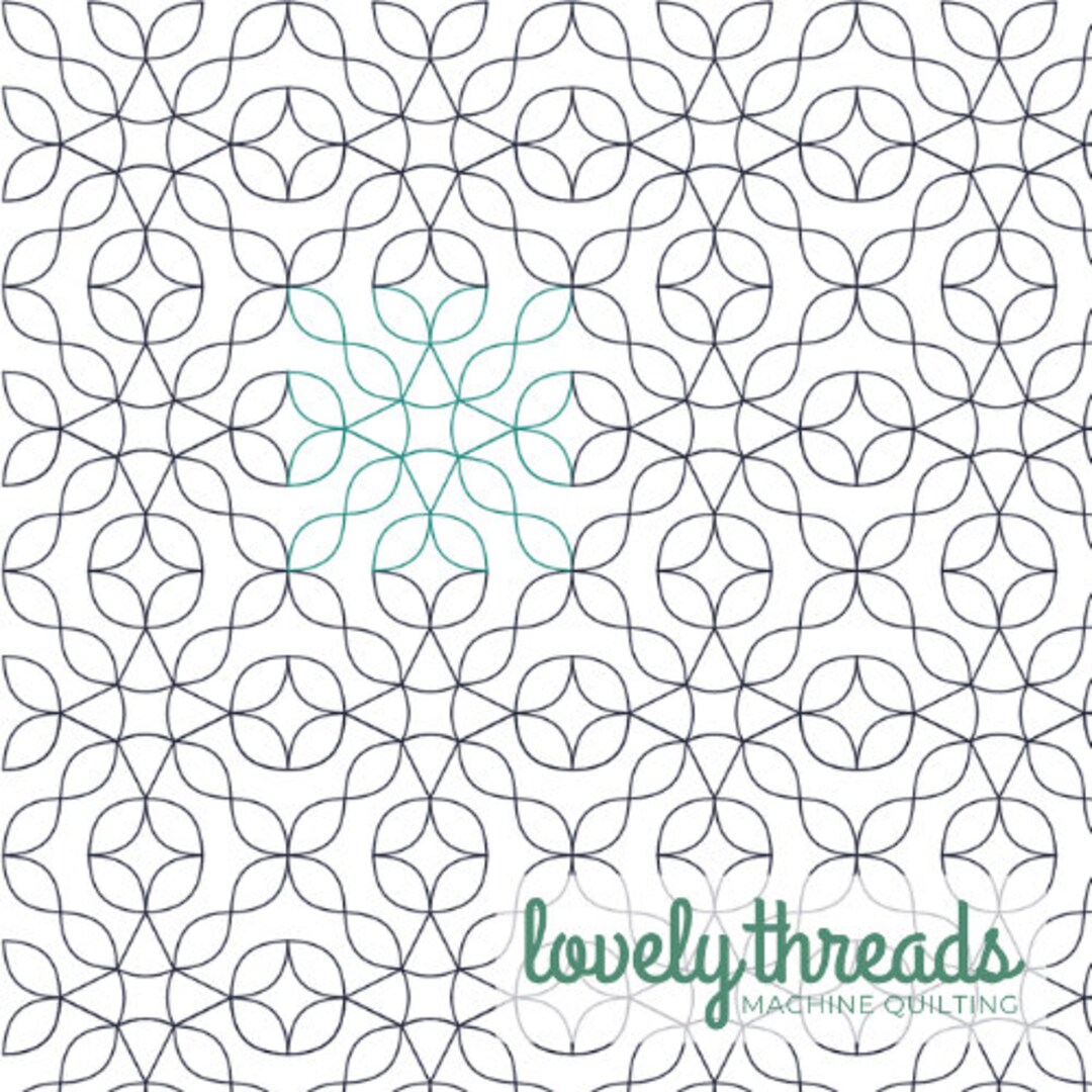 Orange Grove Digital Pantograph for Longarm Quilting Edge to Edge - Etsy