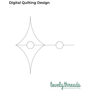 Tufted Diamond Digital Pantograph for Edge to Edge Quilting - Etsy