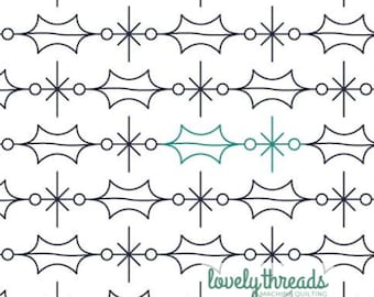 Ghost Party Digital Pantograph for Edge to Edge Quilting - Etsy
