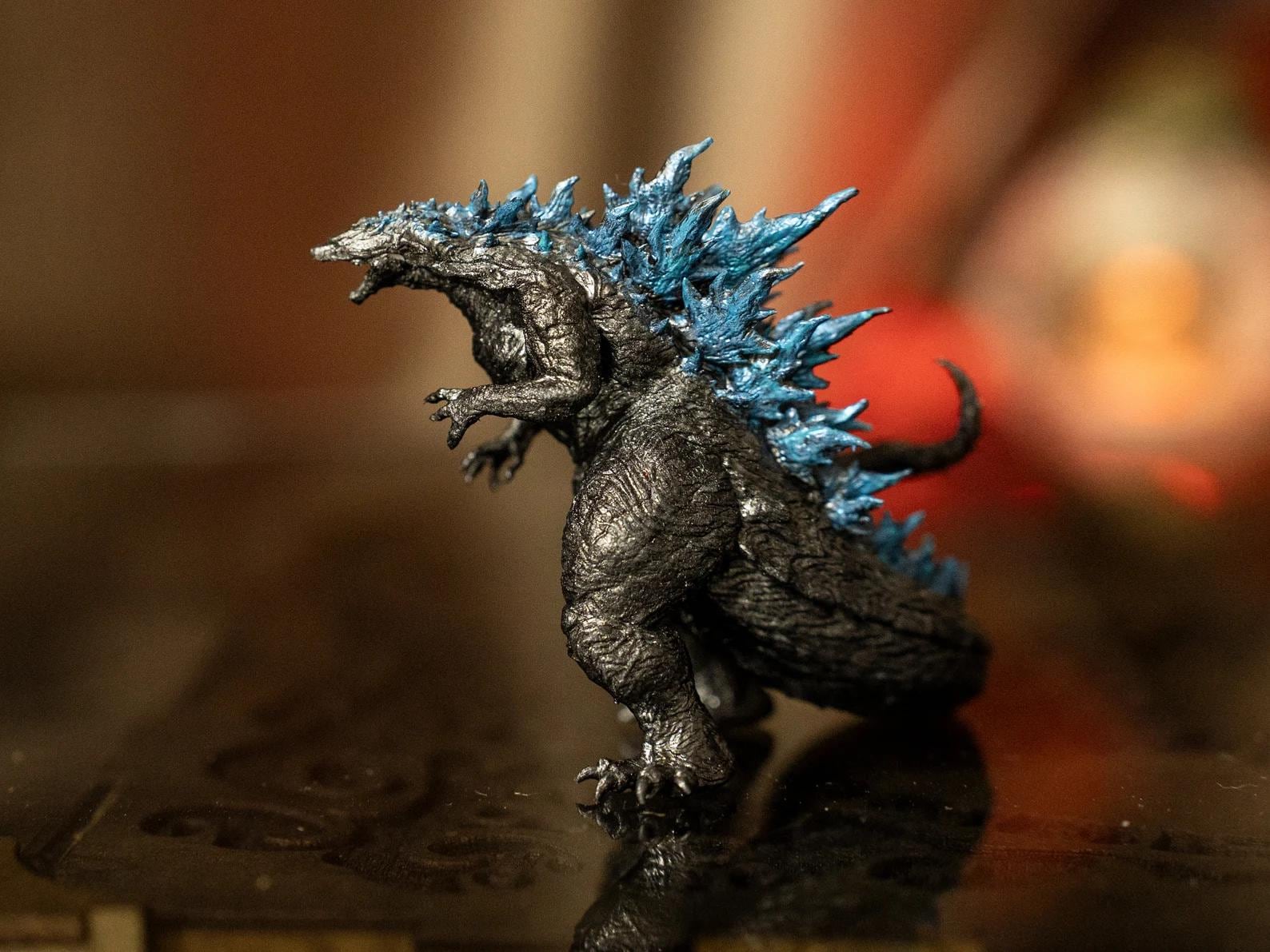G.ODZ.ILLA Monster Night Light Atomic Breath Resin Lamp God.zilla ...