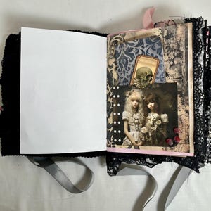 Skulls Handmade Junk Journal - Etsy
