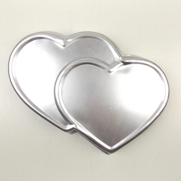 Aluminum Vintage Heart Baking Pan - Etsy