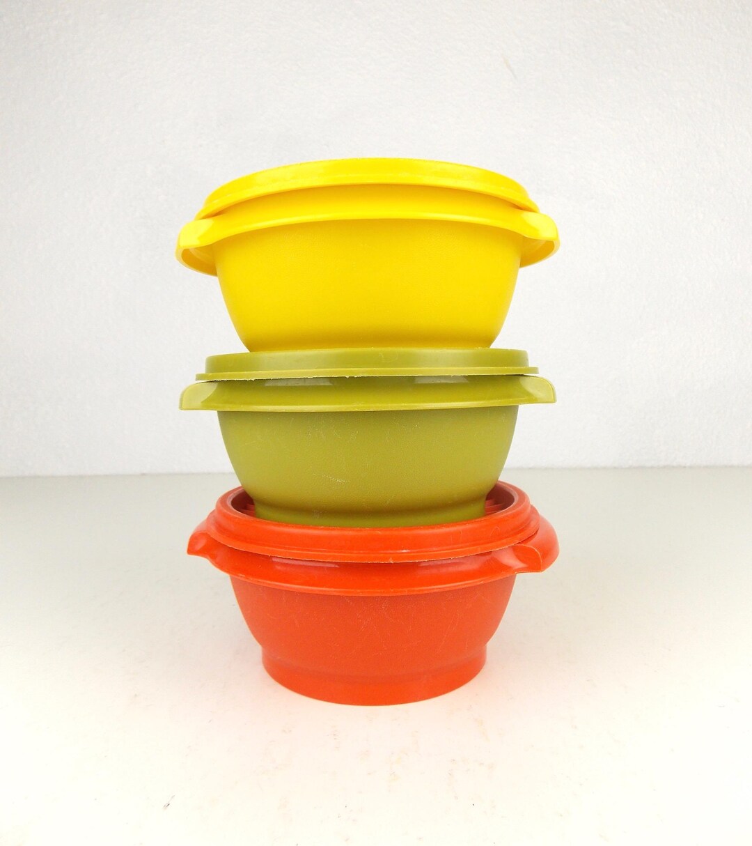 Set of Three 1970's Tupperware Storage Containers - Etsy