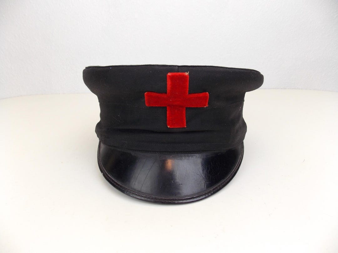 Antique Masonic Knight's Templar Fatigue Cap Hat With Cover - Etsy