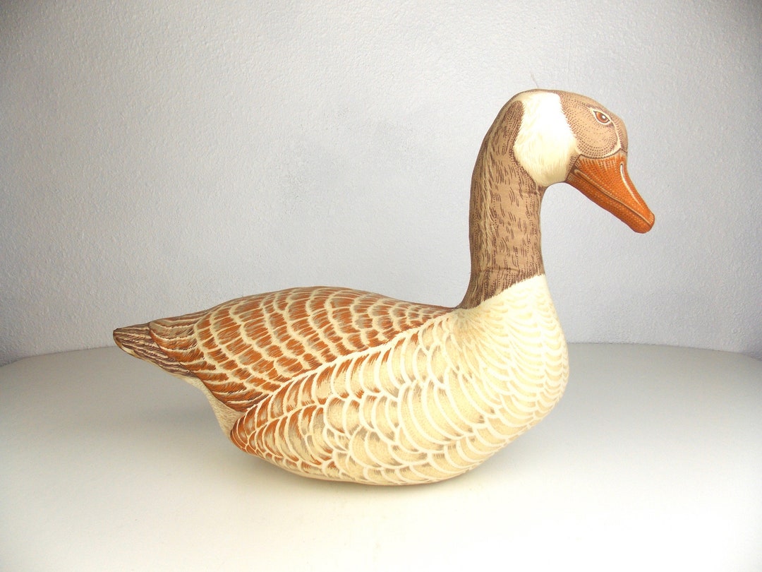 Canada Goose 1980's Decor Handmade Stuffed Figure - Etsy