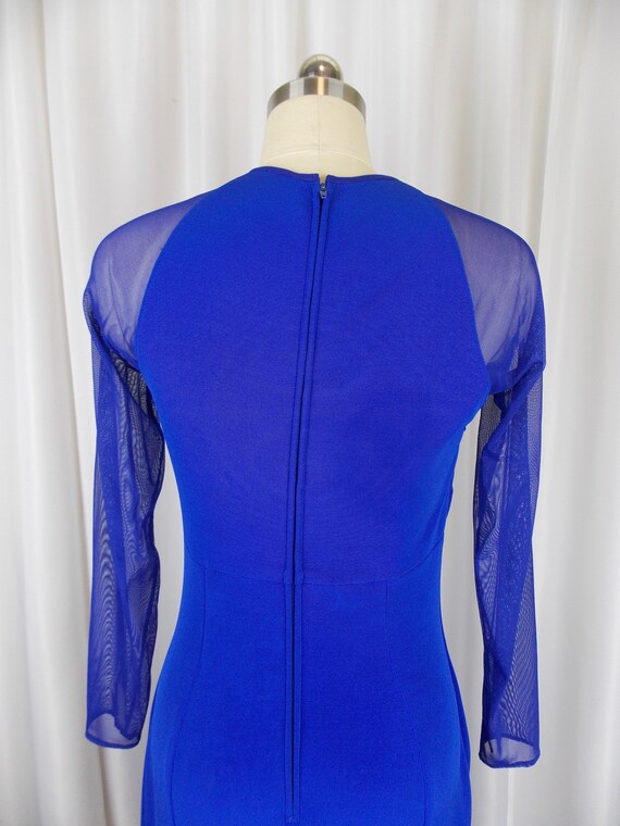 1990's Body Con Dress Cobalt Blue J Harris - Gem