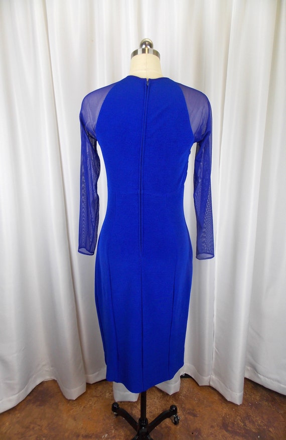 1990's Body Con Dress Cobalt Blue J Harris - Gem