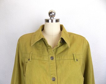 Chartreuse Jacket - Etsy