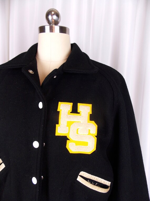 1950's Varsity Letterman Jacket Wool Mens Size 40 Wil… - Gem