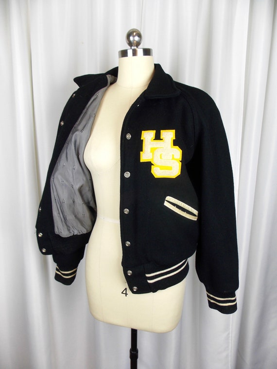 1950's Varsity Letterman Jacket Wool Mens Size 40 Wil… - Gem