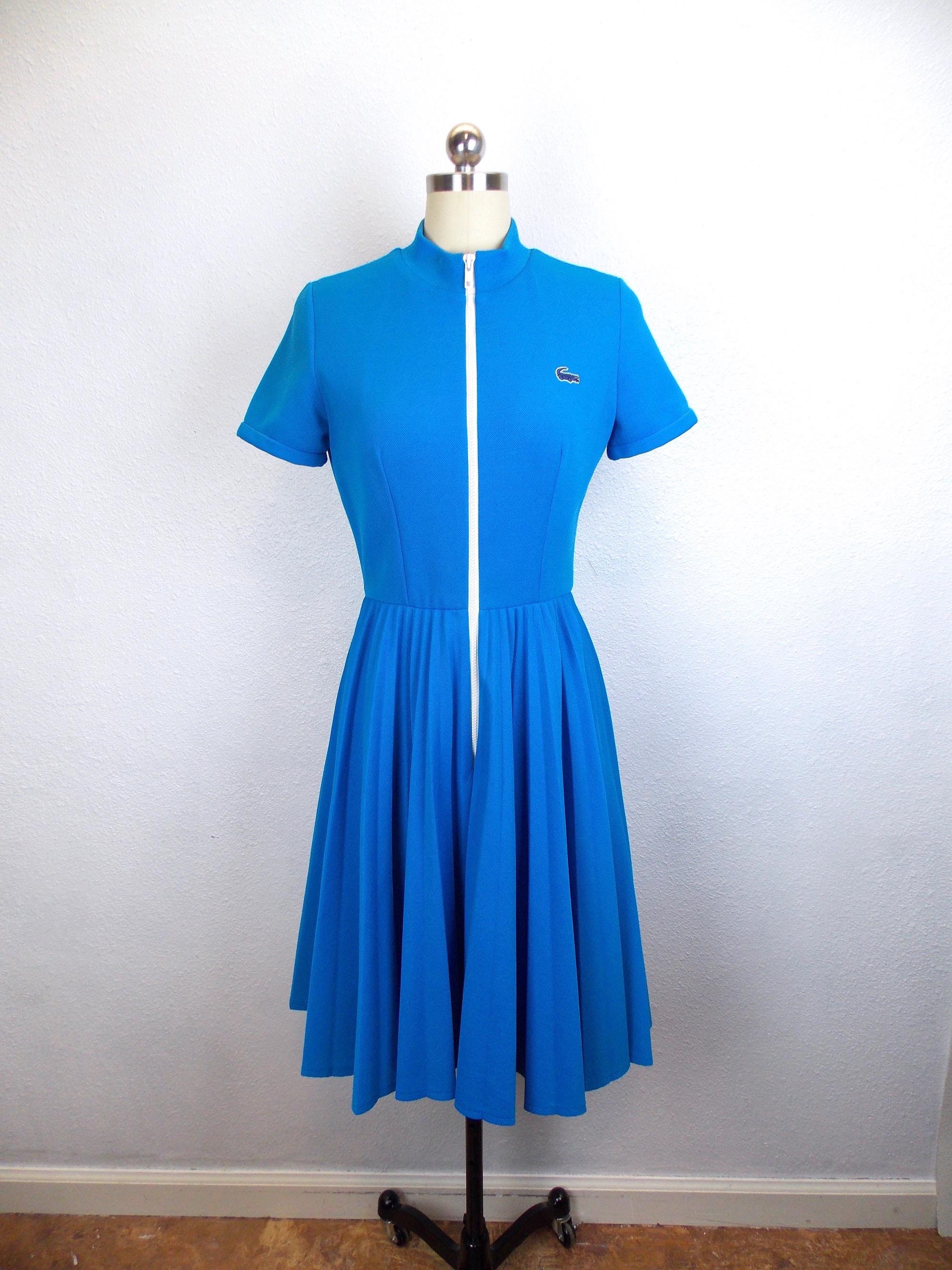 Vintage lacoste tennis dress store