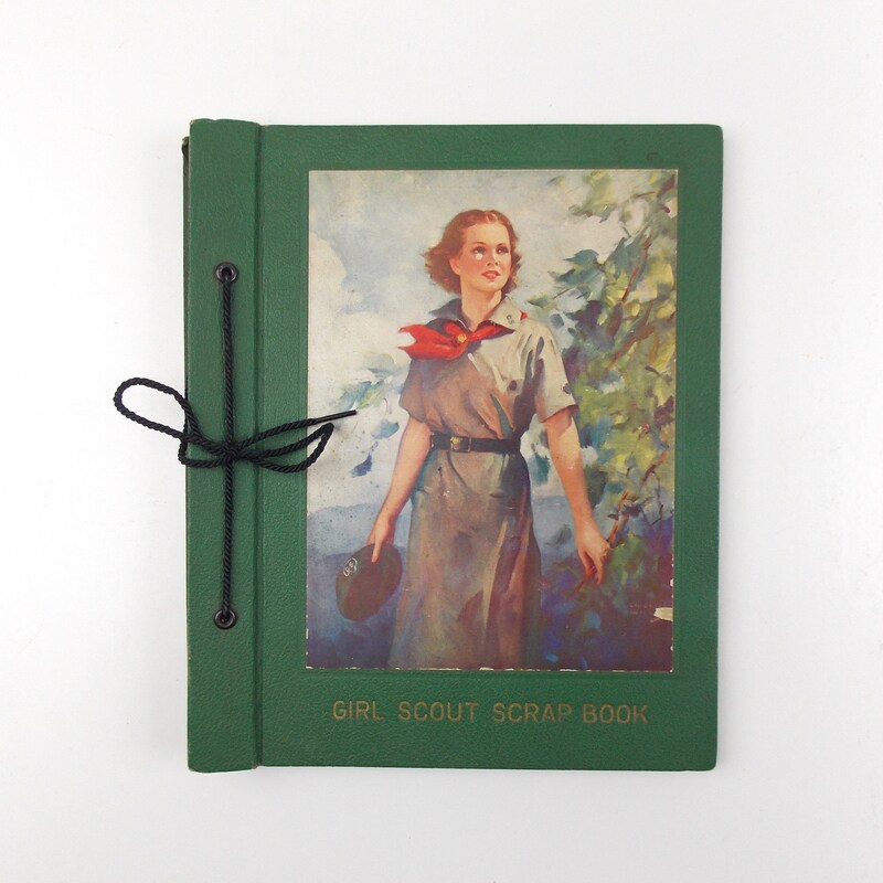 Girl Scout Scrapbook - Etsy