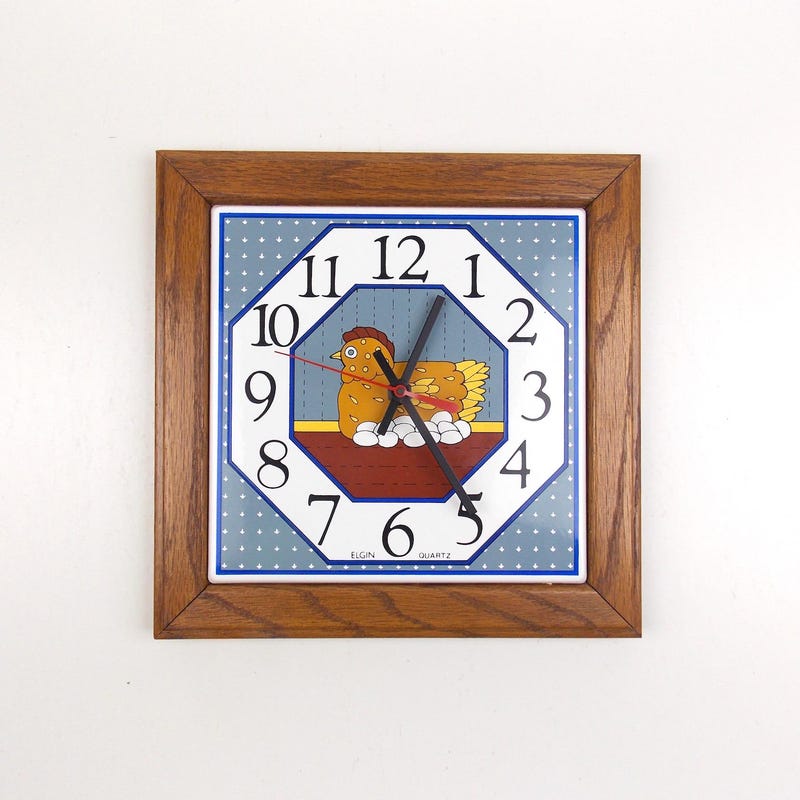 Elgin Wall Clock - Etsy