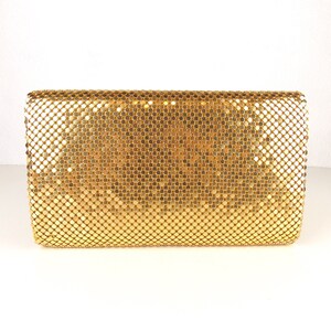Gold Metal Mesh Convertible Shoulder Bag Clutch Purse - Etsy