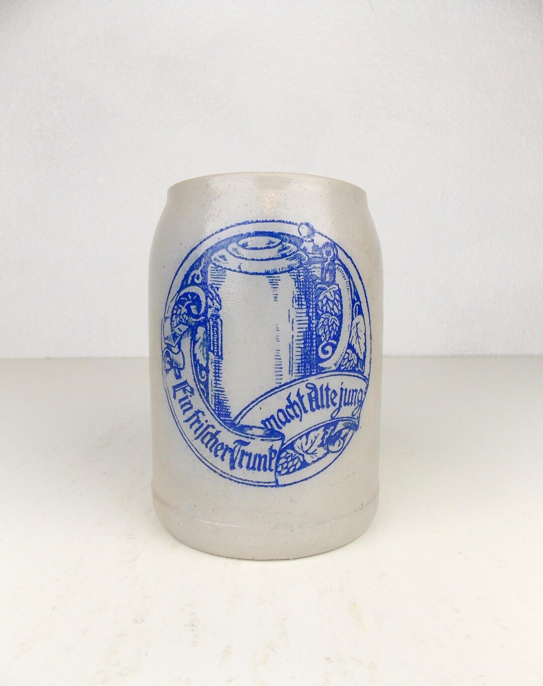 GMT Germany Makes Old Young Brewery Vintage German Stone Wear Beer ...