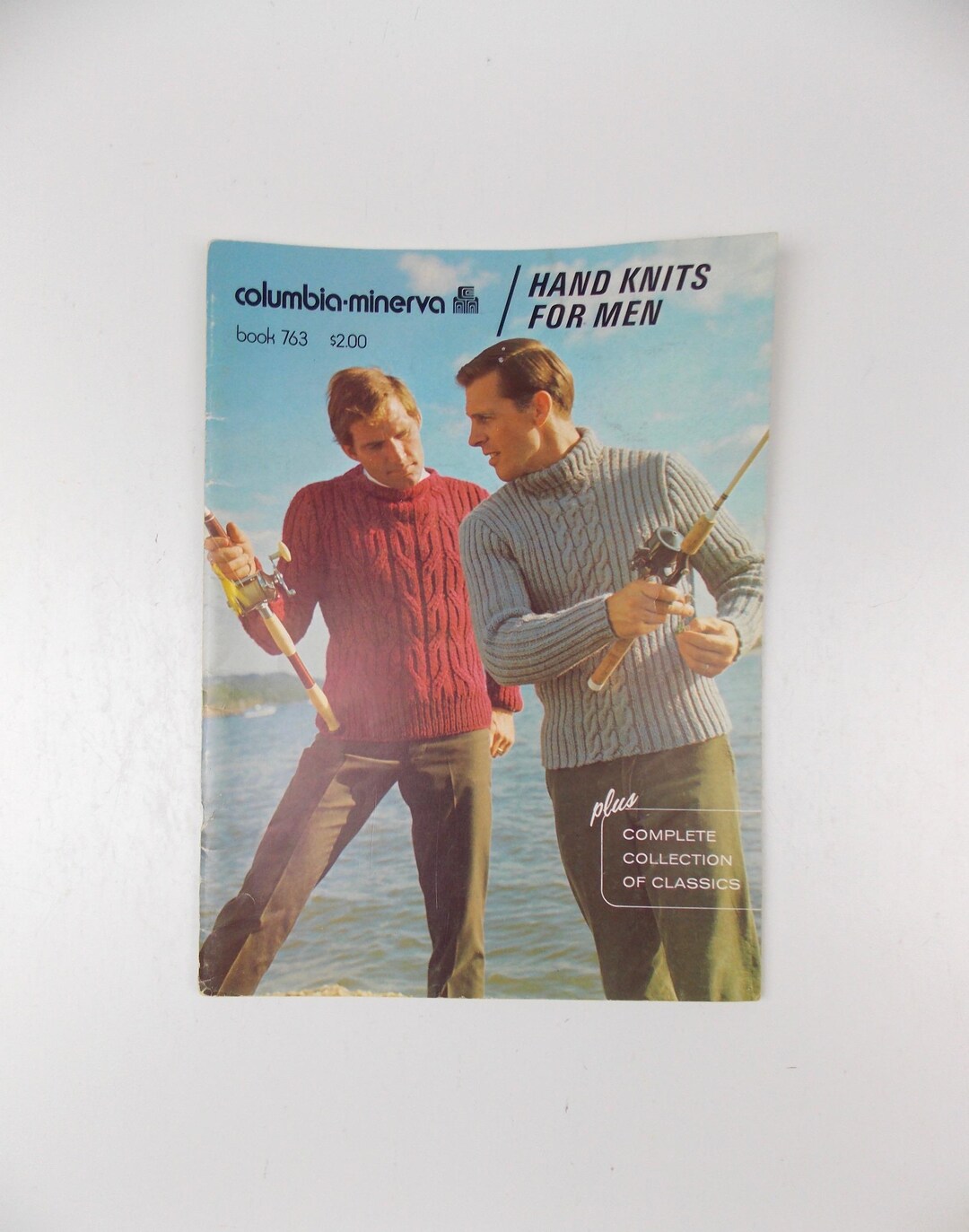 1960's Columbia Minerva Hand Knits for Men Knitting Patterns and ...