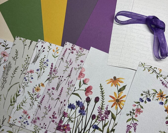 Dainty Flowers Sampler DIY Card Making Kit 6x6 DSP Flowers Dainty ...