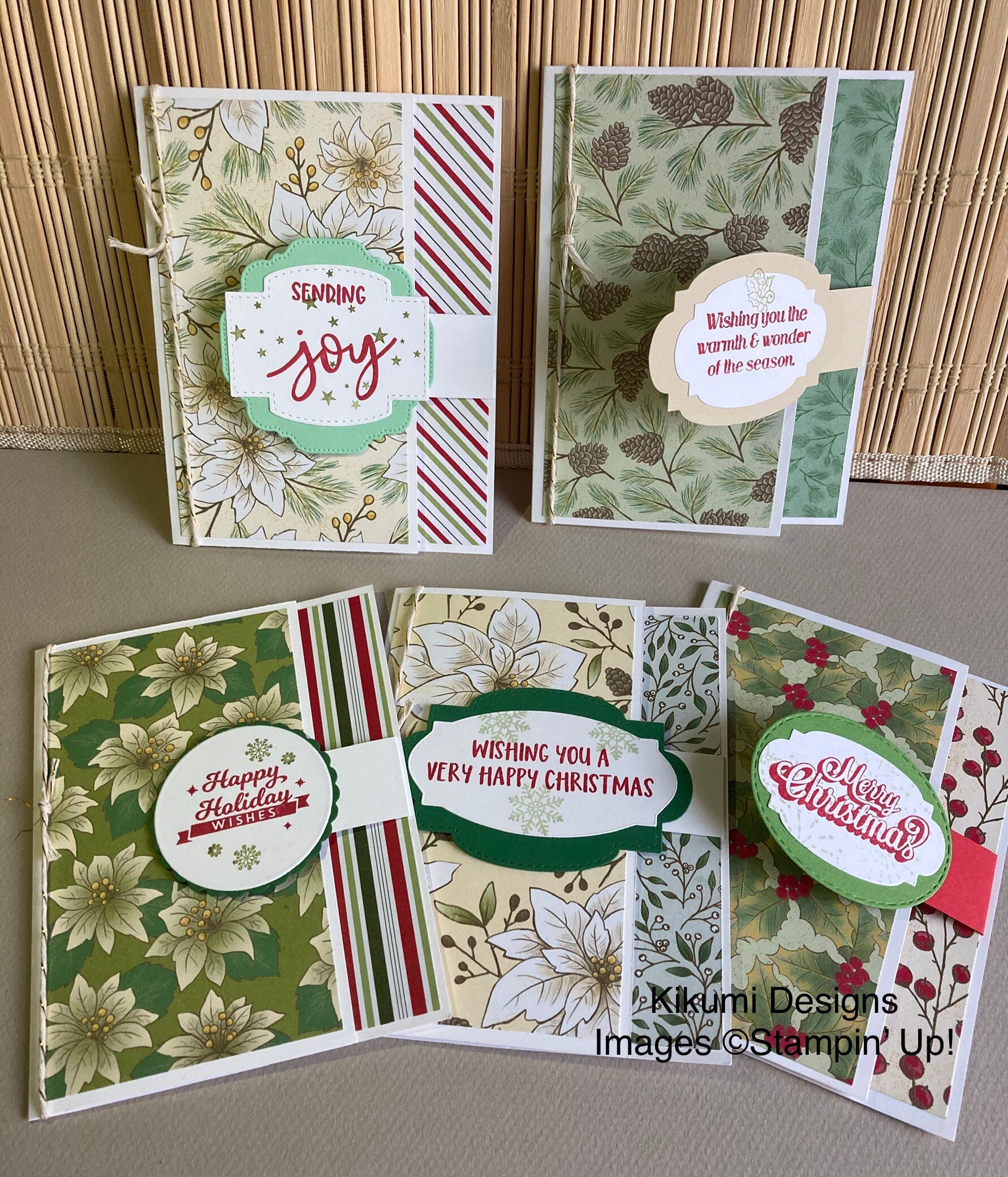 Stampin Up Handmade Cards