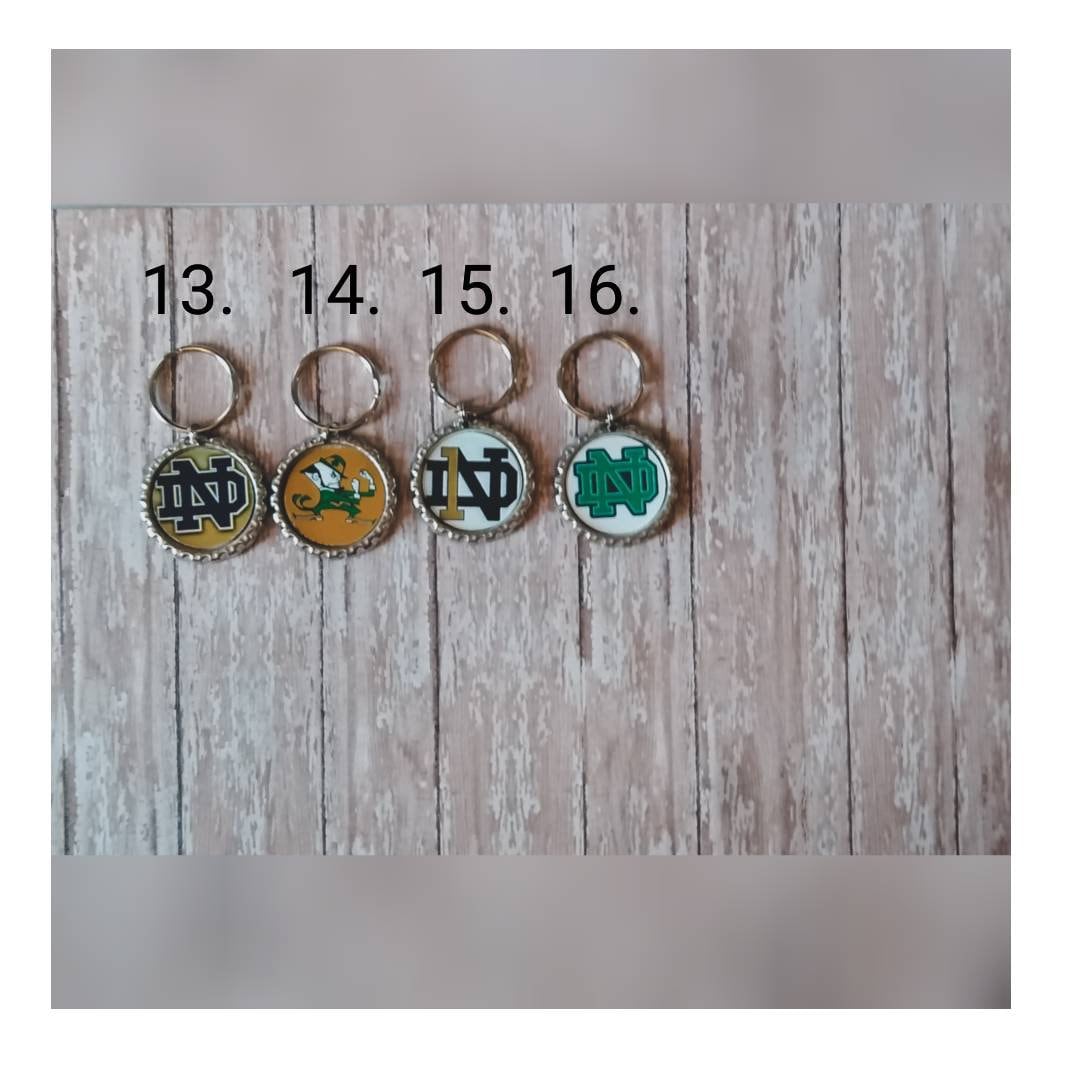 Notre Dame Bottlecap Keychains - Etsy UK
