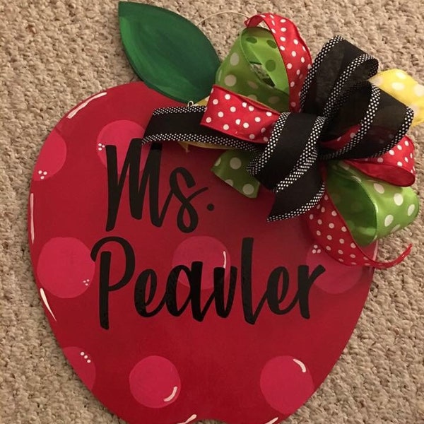 Teacher Door Wreath - Etsy