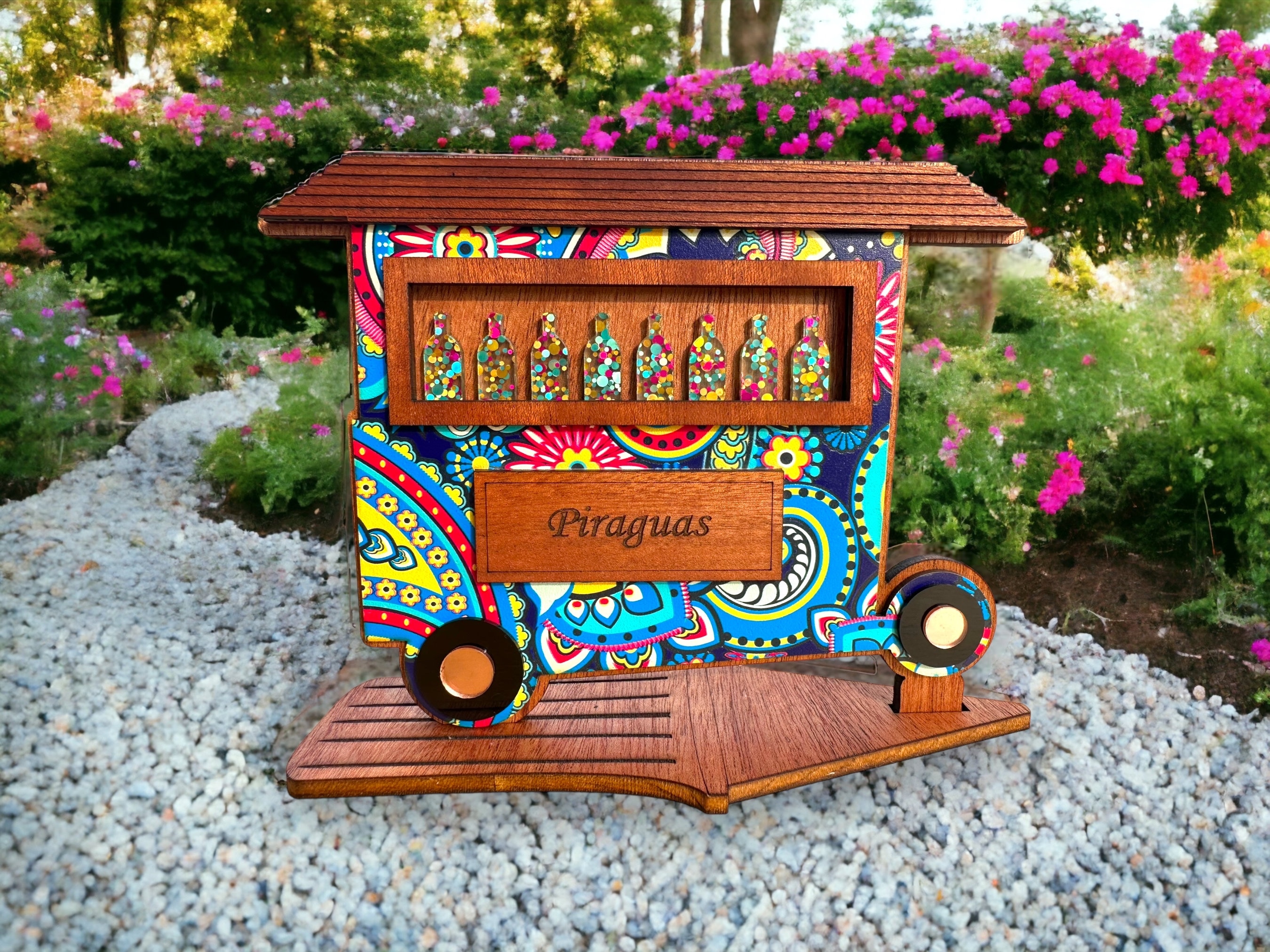Piragua Cart: Puerto Rican Shaved Ice Stand, Boricua Artesanía Decor - Etsy