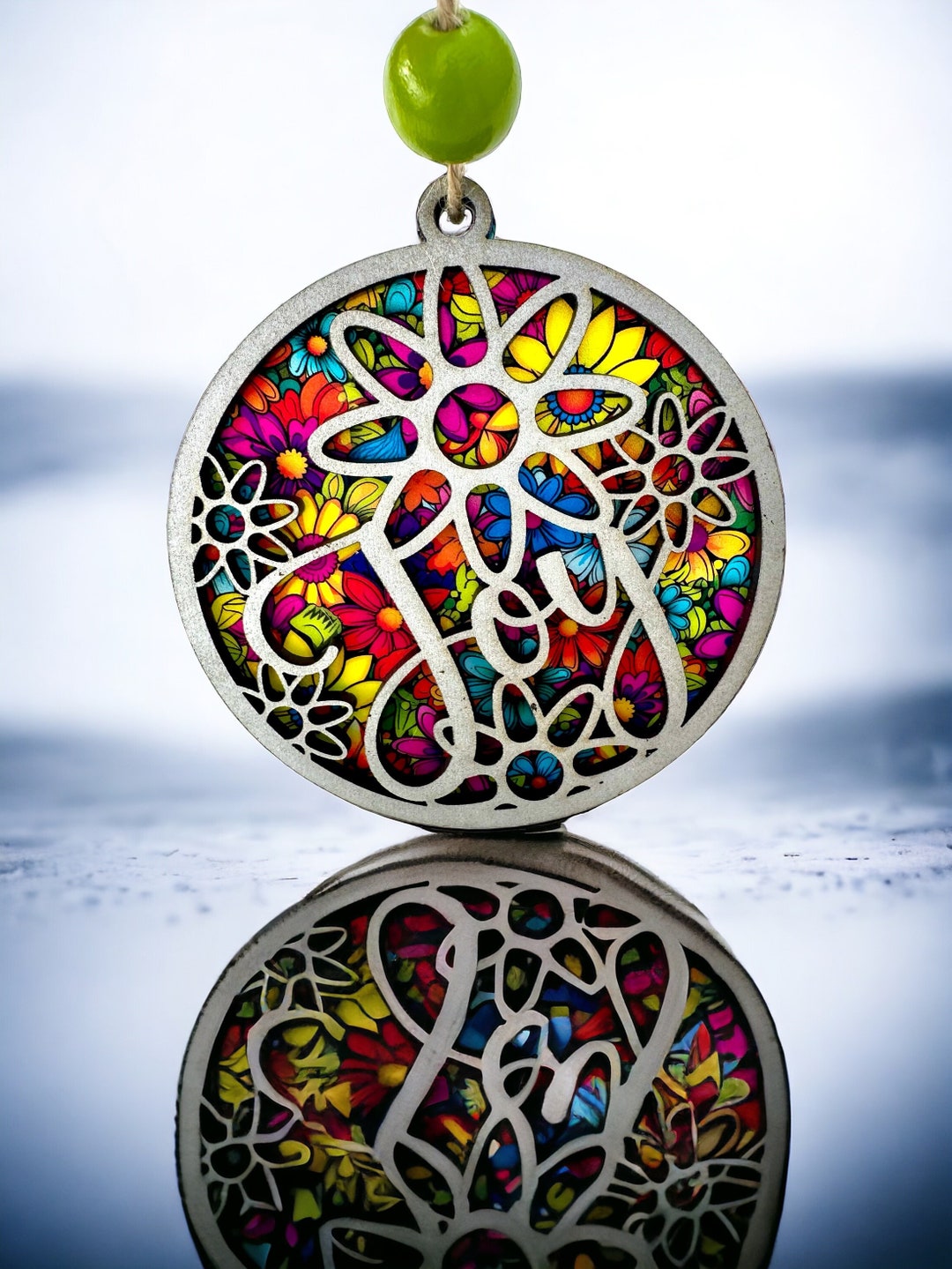 Colorful Positive Affirmation Car Charm, Joy Suncatcher,mothers Day ...