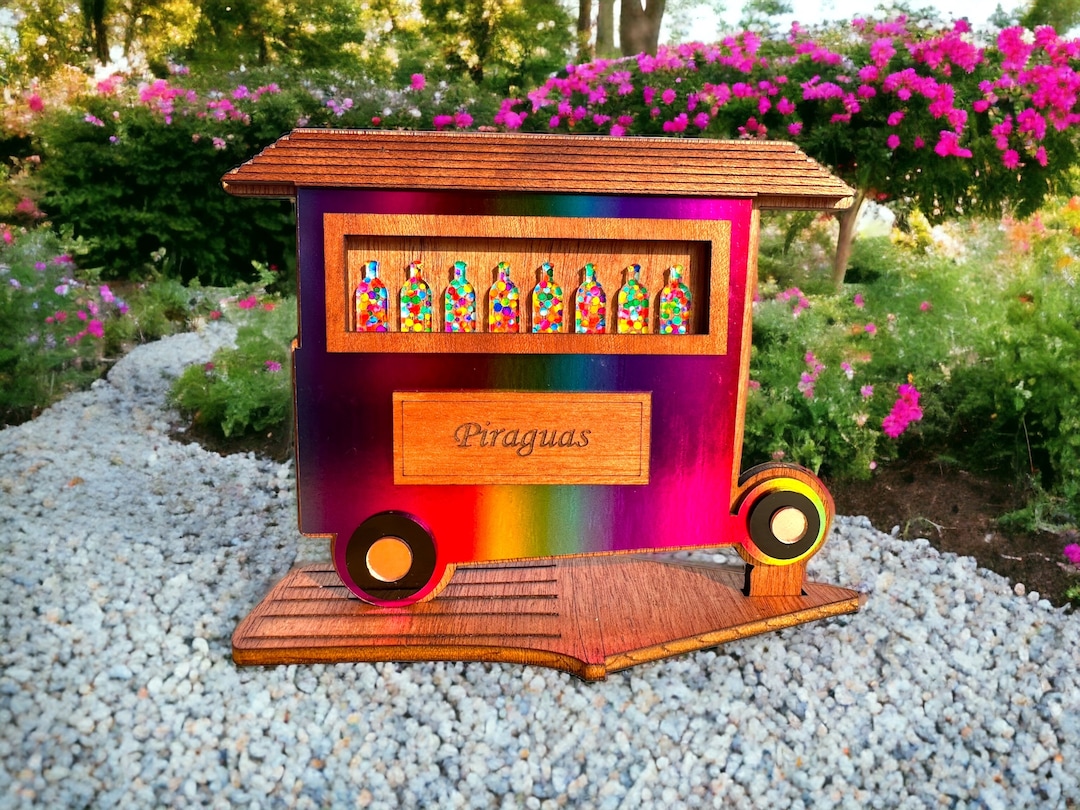 Piragua Cart: Puerto Rican Shaved Ice Stand, Boricua Artesanía Decor - Etsy