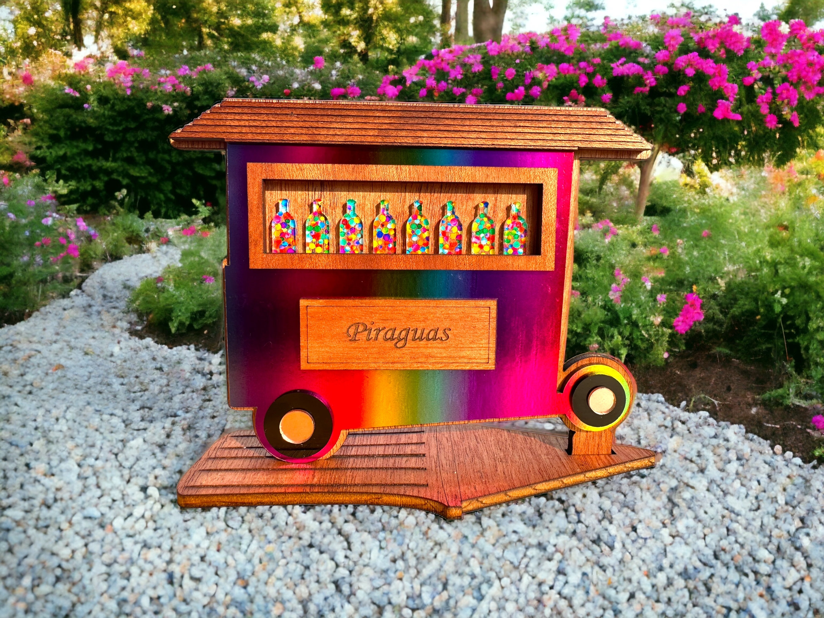 Piragua Cart: Puerto Rican Shaved Ice Stand, Boricua Artesanía Decor - Etsy