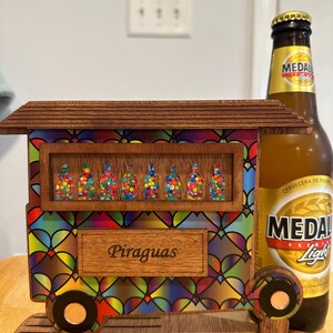 Piragua Cart: Puerto Rican Shaved Ice Stand, Boricua Artesanía Decor - Etsy