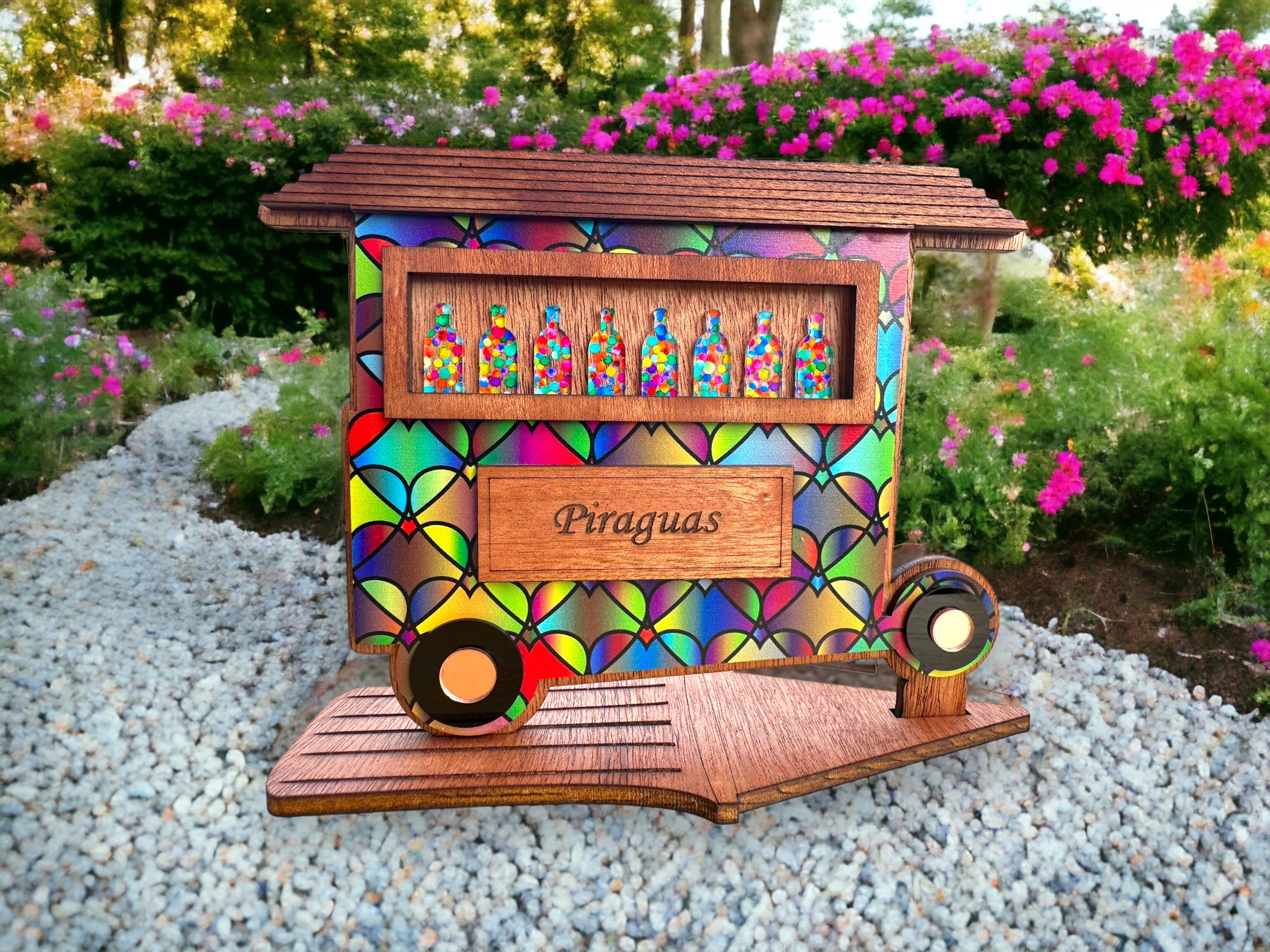 Piragua Cart: Puerto Rican Shaved Ice Stand, Boricua Artesanía Decor - Etsy