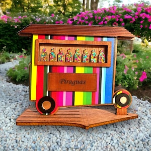 Piragua Cart: Puerto Rican Shaved Ice Stand, Boricua Artesanía Decor - Etsy