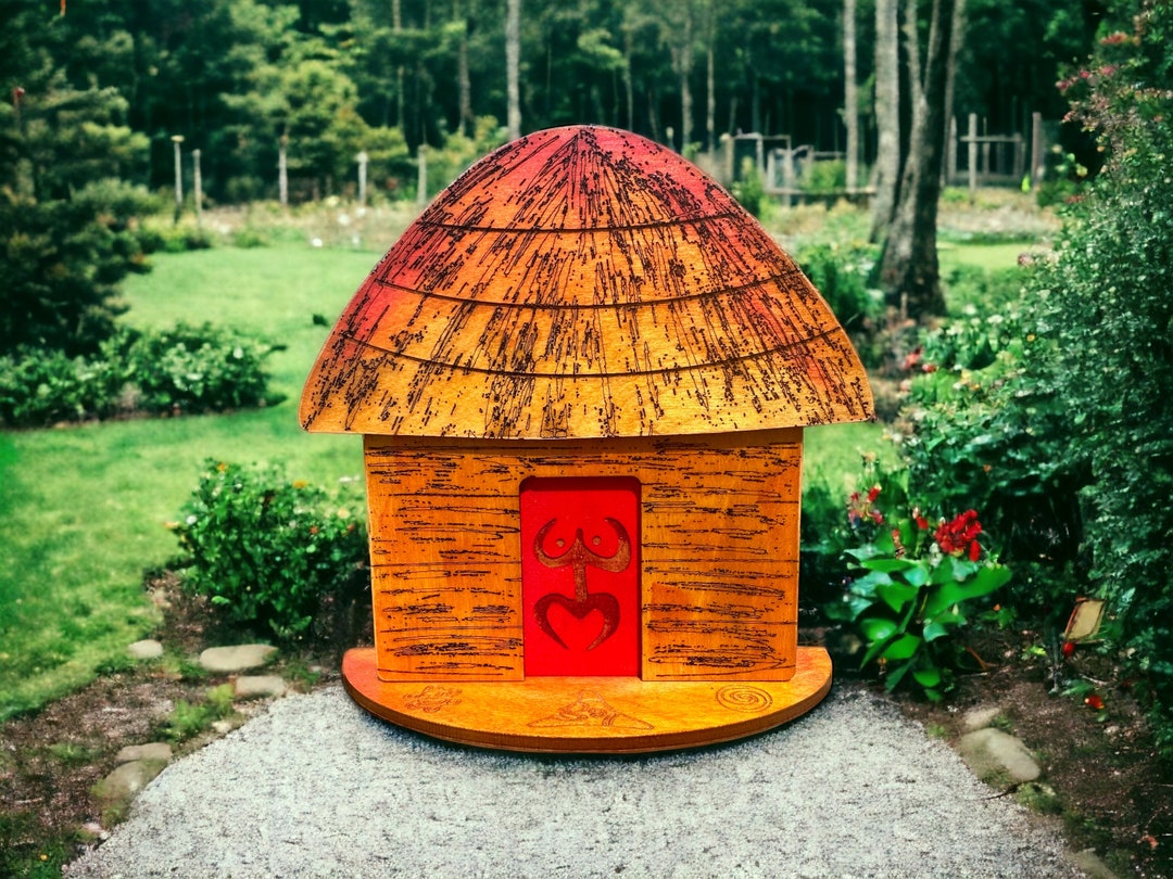 Hand-painted Taíno Bohío Art: Caribbean Indigenous Home Decor - Etsy