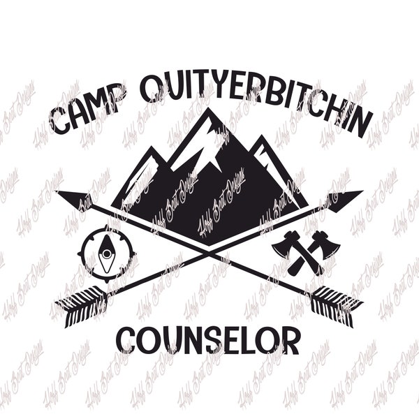 Camp Quit Your Bitchin Png - Etsy Sweden