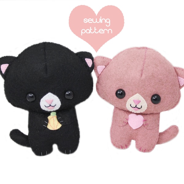 Anime Felt Plush Pattern - Etsy