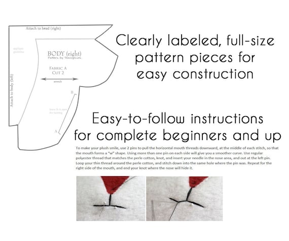 Scrabbles The Raccoon Free Sewing Pattern And Tutorial