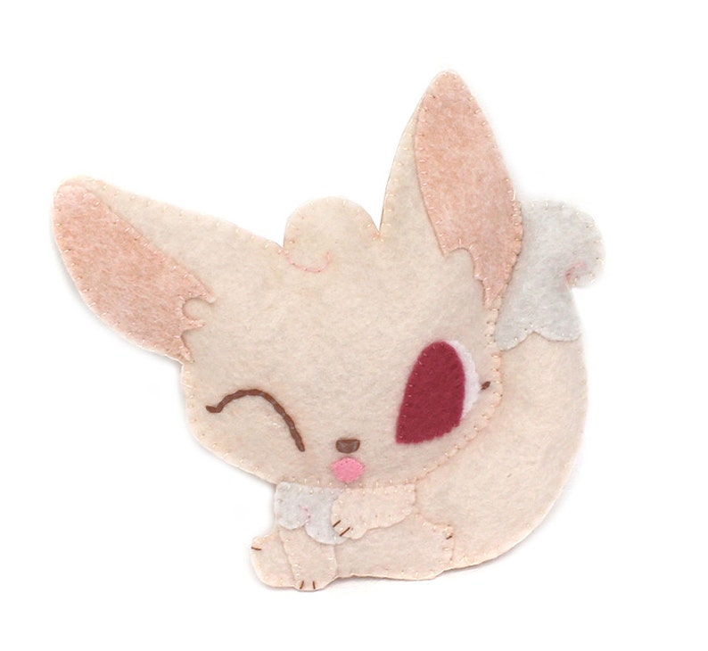 Plush Sewing Pattern Fennec Fox Furry Couple Stuffed Animal - Etsy UK