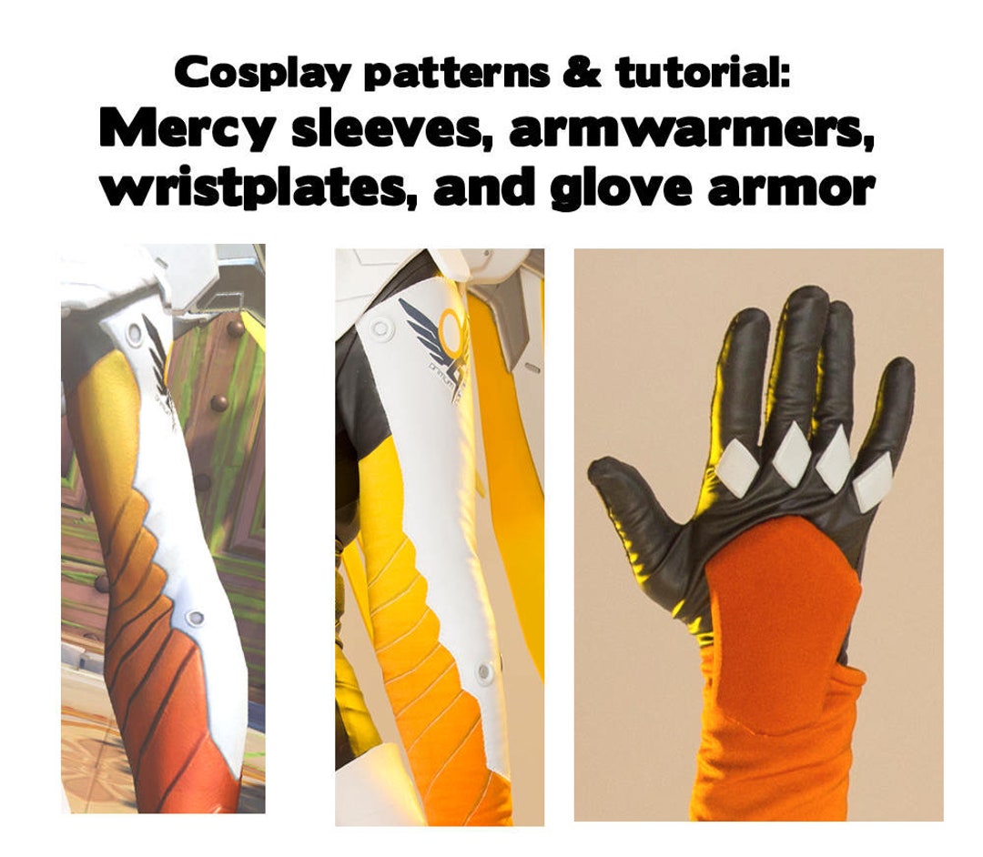 Printable Cosplay Sleeve Hand Glove Armor Patterns - Digital Download ...
